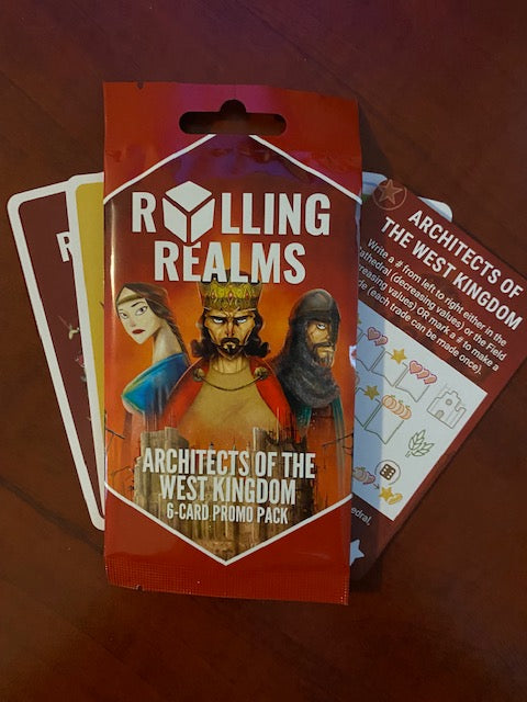 Rolling Realms Promo: Architects of the West Kingdom – Stonemaier Games